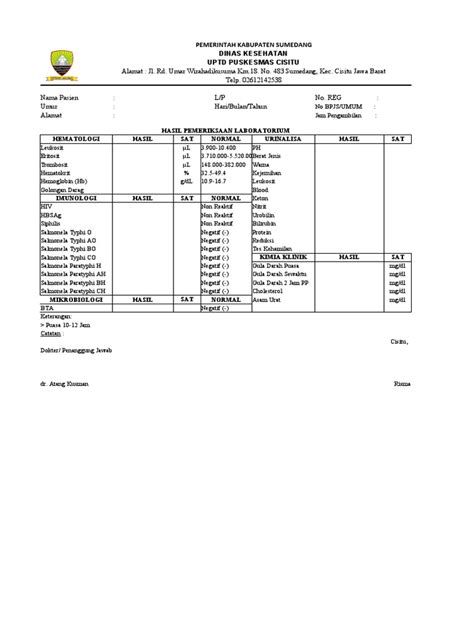 Hasil Lab Pdf