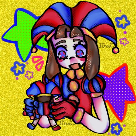 Pomni With Plush Tadc By Missjinxi On Deviantart