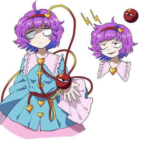 Komeiji Satori Touhou Drawn By Furukawayomawari Danbooru