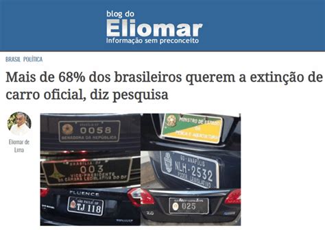 Blog do Eliomar divulga pesquisa realizada pela Paraná Pesquisas no