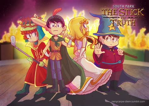 Sp The Stick Of Truth By Neny Paradise South Park Anime South Park