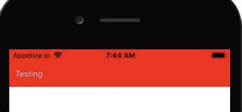 Reactjs Change Status Bar Color On Ios And Android In React Native