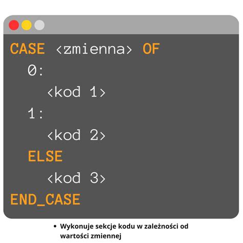 Język tekstowy Structured Text ControlByte
