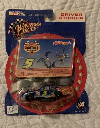 2002 Nascar Winners Circle Terry Labonte 5 Looney Tunes Driver Sticker