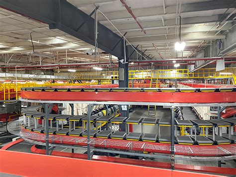Linear Tilt Tray Sorter Jinfeng Straight Line Tipper Ginfon