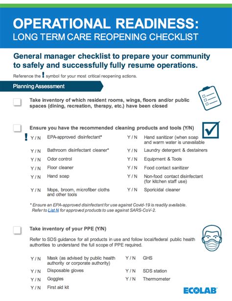 Operational Readiness Review Checklist Catalog Library