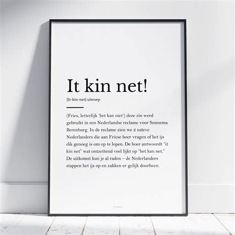 It Kin Net Poster Elfstedentocht Wallable
