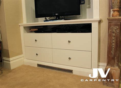 Fitted Alcove Cupboards Bookshelves And Bookcases JV Carpentry