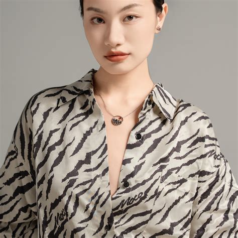 Handmade Necklacesilverandcrystalautumn Breeze Series Fareastjewelry