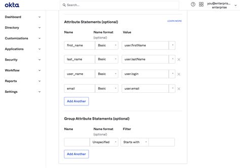 Set Up Sso With Okta Supabase Docs
