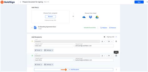 How To Allow Sender To Manage Recipients While Using Templates