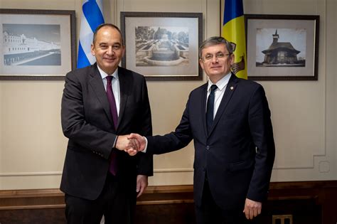 Igor Grosu a avut o întrevedere cu Ioannis Plakiotakis prim