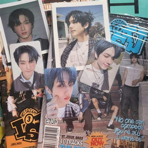 Wtswtt Jisung Full Set Istj Pb Ver Nct Dream Everline 10 Pob