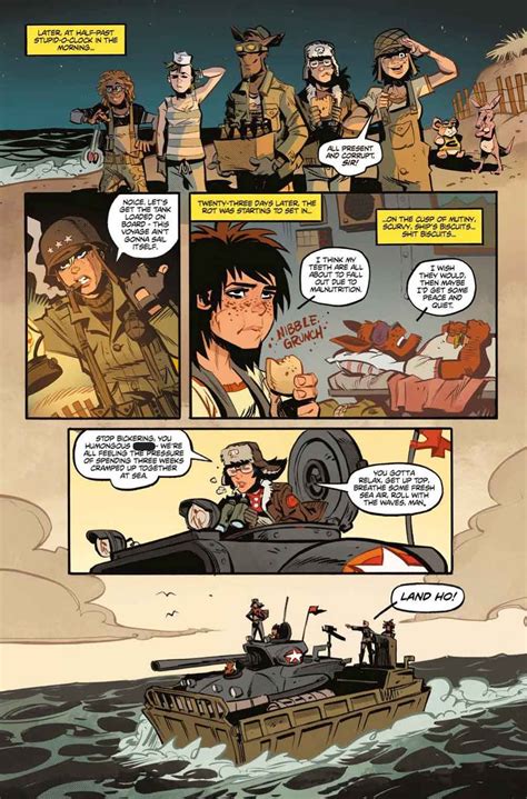 King Tank Girl Storms A Castle In New Punk Rock Graphic Novel