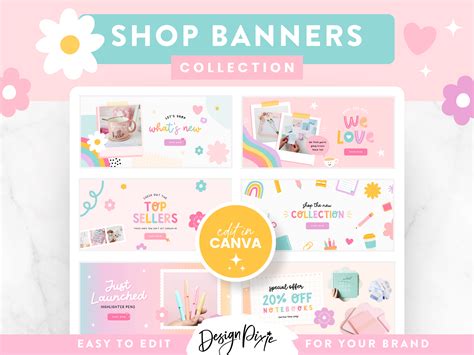 Shopify Banner Templates Design Pixie