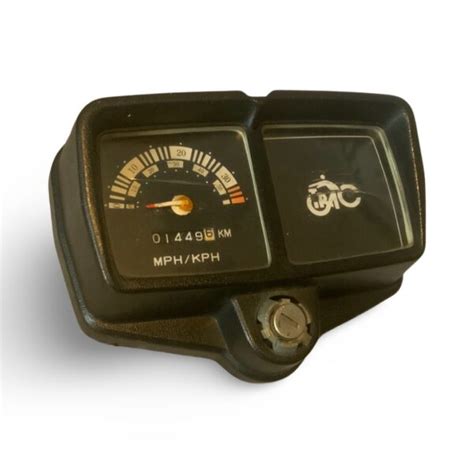 Oem Rectangular Trac Moped Speedometer Used — Detroit Moped Works Oem Rectangular Trac Moped Speedometer Used — Detroit Moped Works