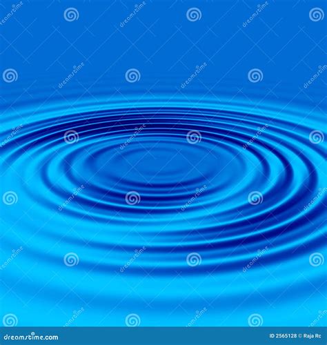 Water Ripples Sound Impact Circular Ripples Concentric Circles Top