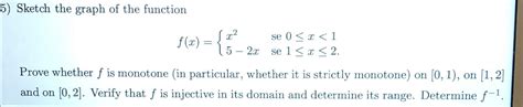 Solved Sketch The Graph Of The Chegg Com