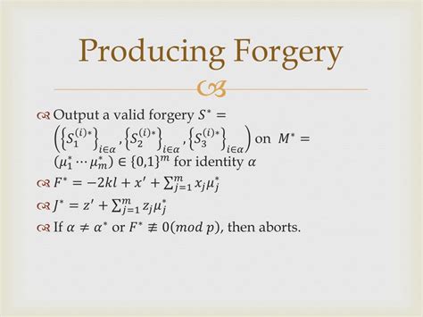 Ppt Fuzzy Identity Based Signature Powerpoint Presentation Free