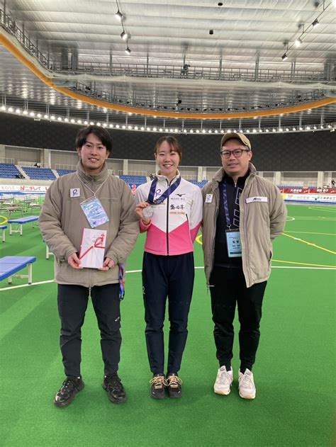 第92回全日本スピードスケート選手権大会 女子100m 吉田 雪乃（寿広）選手、3位入賞