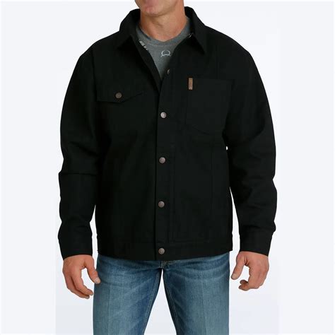 Cinch Mens Black Bonded Jacket Mwj1598001 Weis Western Wear