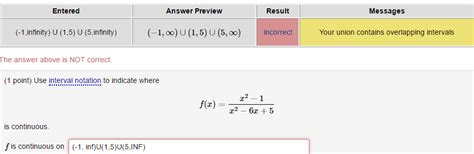 Solved Use Interval Notation To Indicate Where Fx