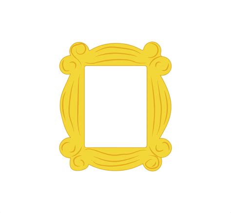 Friends Yellow Frame Vinyl Decal Sticker Friends Vinyl Sticker Friends