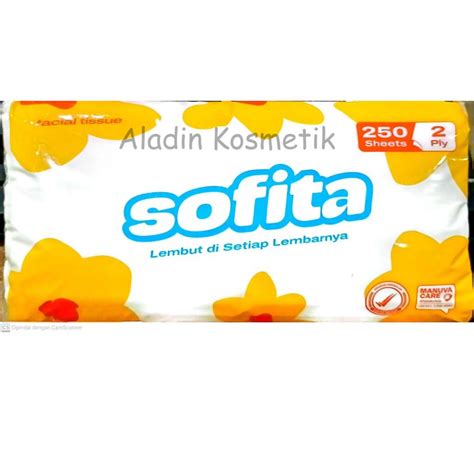 Jual Tissue Wajah Sofita Isi 250 Sheet Shopee Indonesia