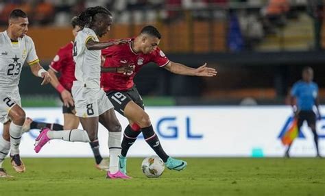 كأس افريقيا للأمم 2023 المنتخب المصري يتعادل مع نظيره الغاني 2 ـ 2
