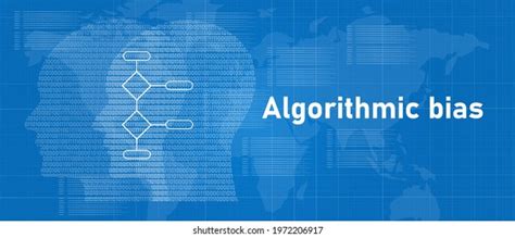 algorithmic bias fallacy algorithm making decision stock vector