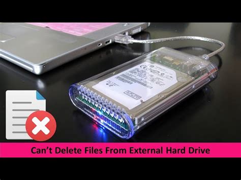 Cannot Delete Files From External Hard Drive Easy Fixes