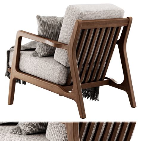 Verity Lounge Chair By Poly And Bark 3d Model For Vray