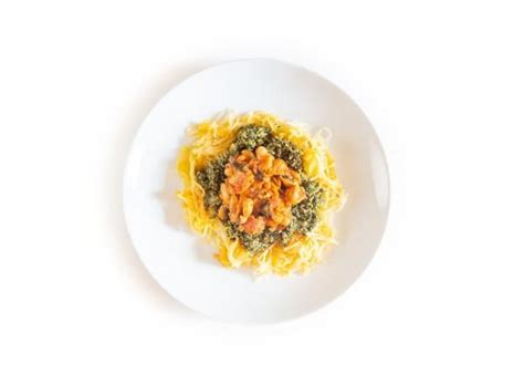 Kale Pesto Spaghetti Squash By Emily Peck