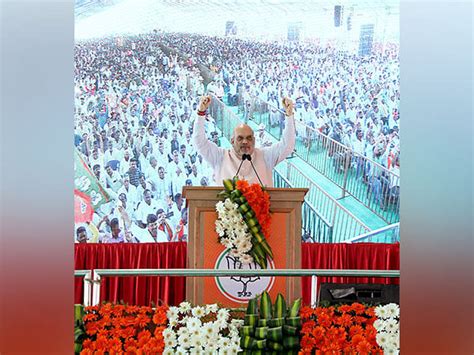 Amit Shah To Address Vijay Sankalp Rally Jharkhand S Chaibasa