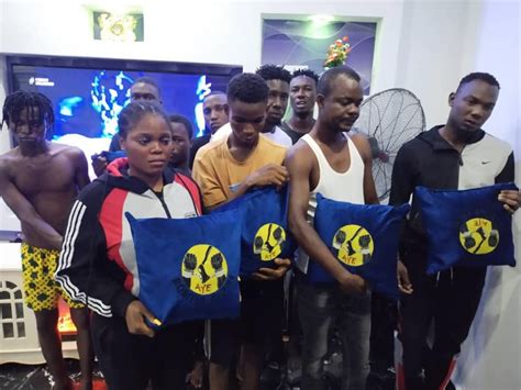 Police Arrest 8 Suspected Members Of The Black Axe Confraternity Cult