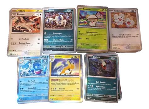 Lote De 50 Cartas Pokemon No Repetidas Tcg Originales