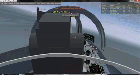 Flightgear Multiplayer Riding The Backseat In The Buccaneer Youtube