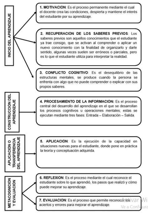 Los Procesos Pedagógicos En La Sesión De Aprendizaje Word Tu Amawta