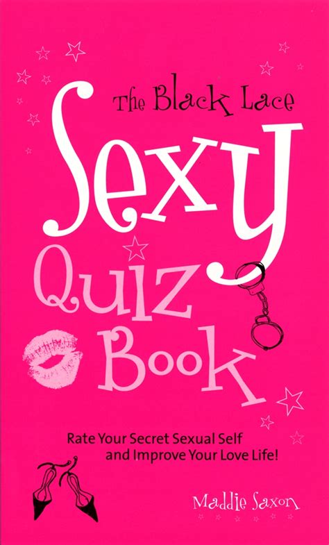 The Black Lace Sexy Quiz Book By Maddie Saxon Penguin Books New Zealand
