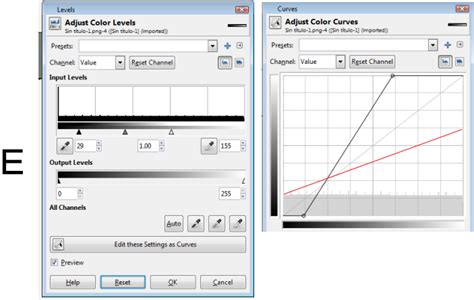 How Do Levels In Gimp Work Graphic Design Stack Exchange