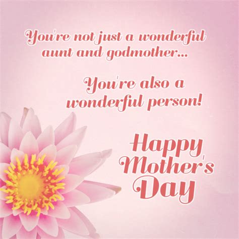 25 Magical Ways To Say Happy Mothers Day To A Godmother