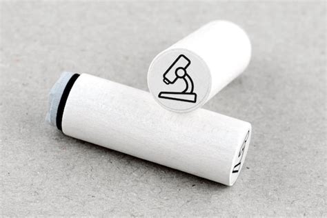 Mini Rubber Stamp Microscope Etsy