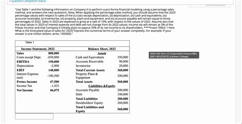 Solved Use Table 1 ﻿and The Following Information On
