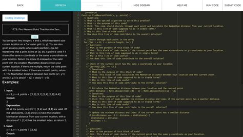 i built a platform to help users practice programming challenges guided