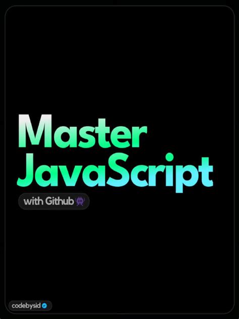 Github Repos To Master Javascript 3 Pdf