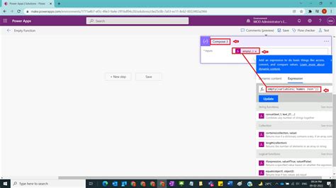 Power Automate Fundamentals 55 Usage Of Empty Function In Power Automate Common Man Tips