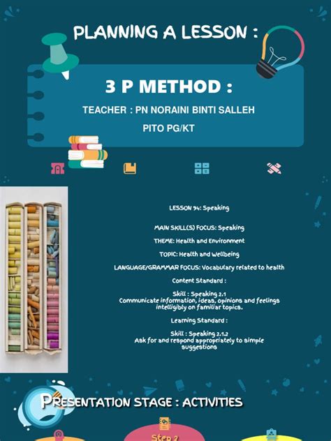 C Noraini Binti Salleh Assignment Lesson Plan Project Pdf Teachers