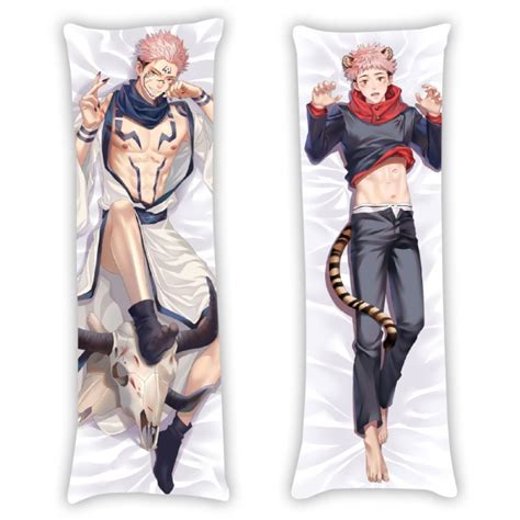 Jujutsu Kaisen Body Pillow Dakimakura Sukuna And Yuji Itadori