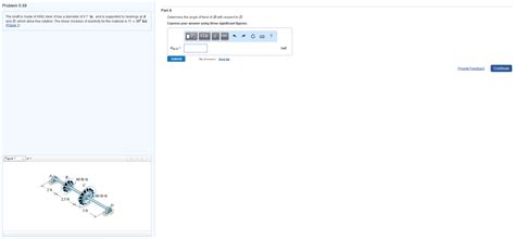 Solved The Rotating Flywheel And Shaft When Brought To A
