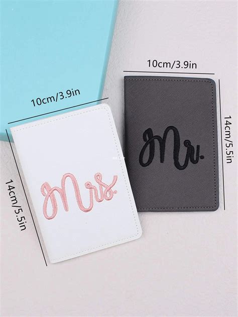 Mr And Mrs Passport Holders Holograph